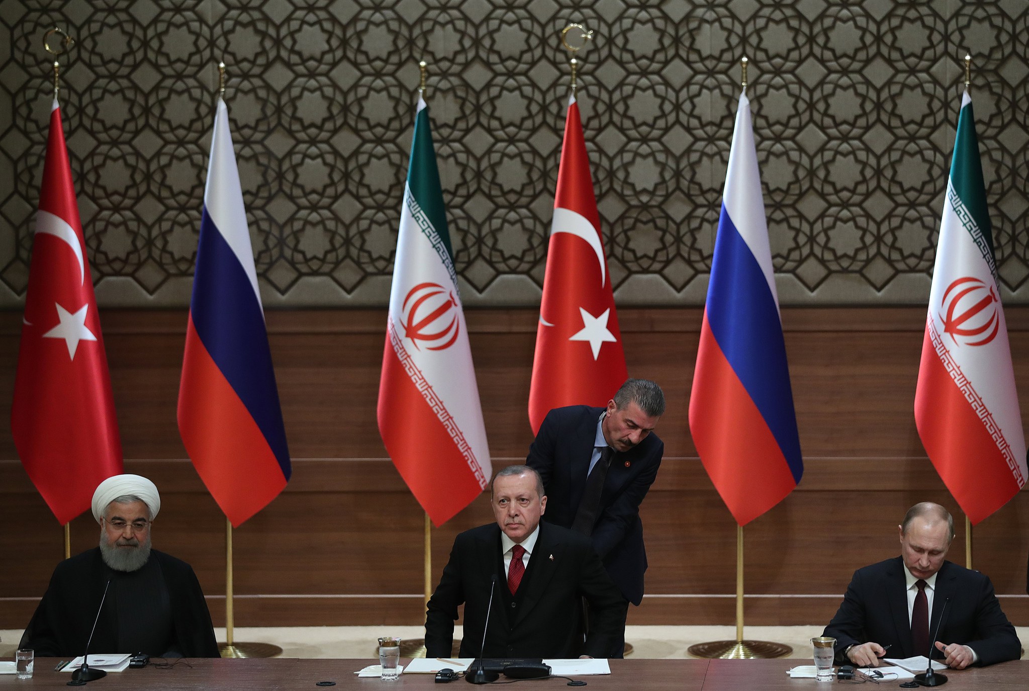 Türkiye-Rusya-İran zirvesiyle ilgili ortak bildiri - A Haber Son Dakika ...