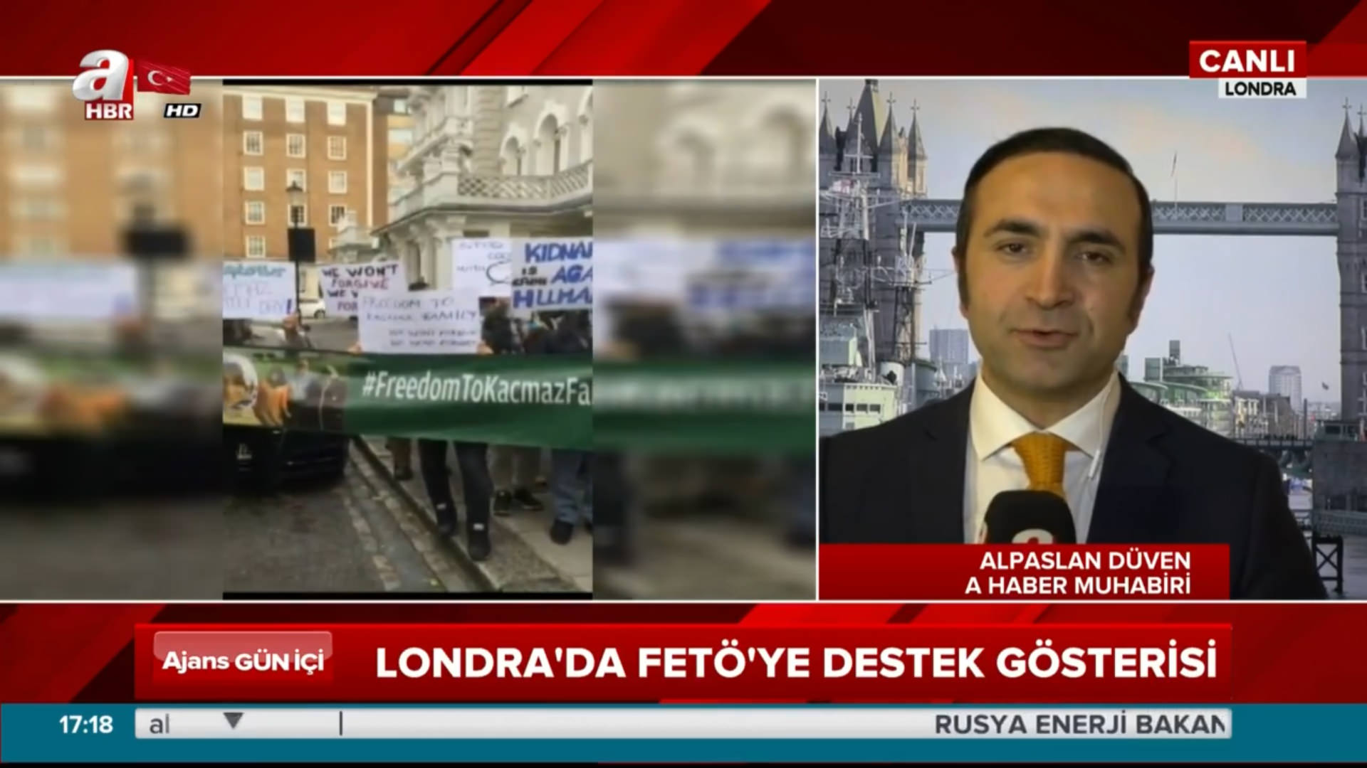 FETÖ’cü hain Kerim Balcı Londra’da ortaya çıktı